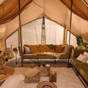 Billy-Joe Double Bell Tent - Autentic | Luxury Glamping Bell Tents